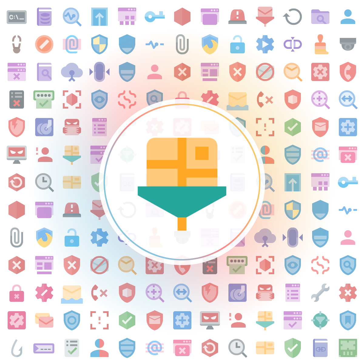 Packet filter Icon - Iconshock