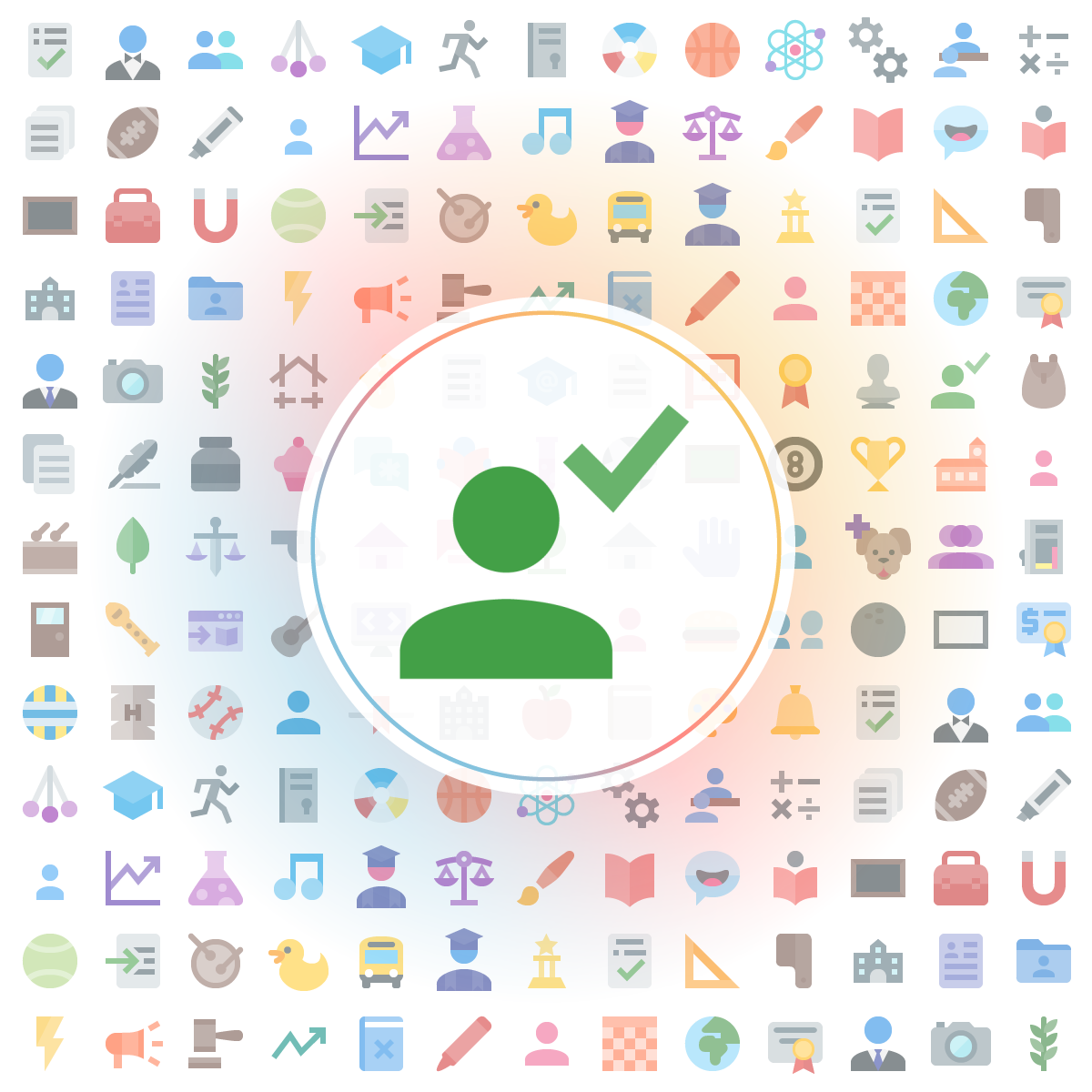 Attendance Icons - Iconshock