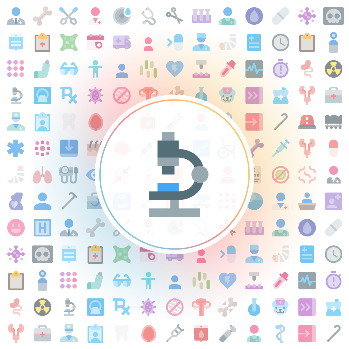 Microscope Icon - Iconshock