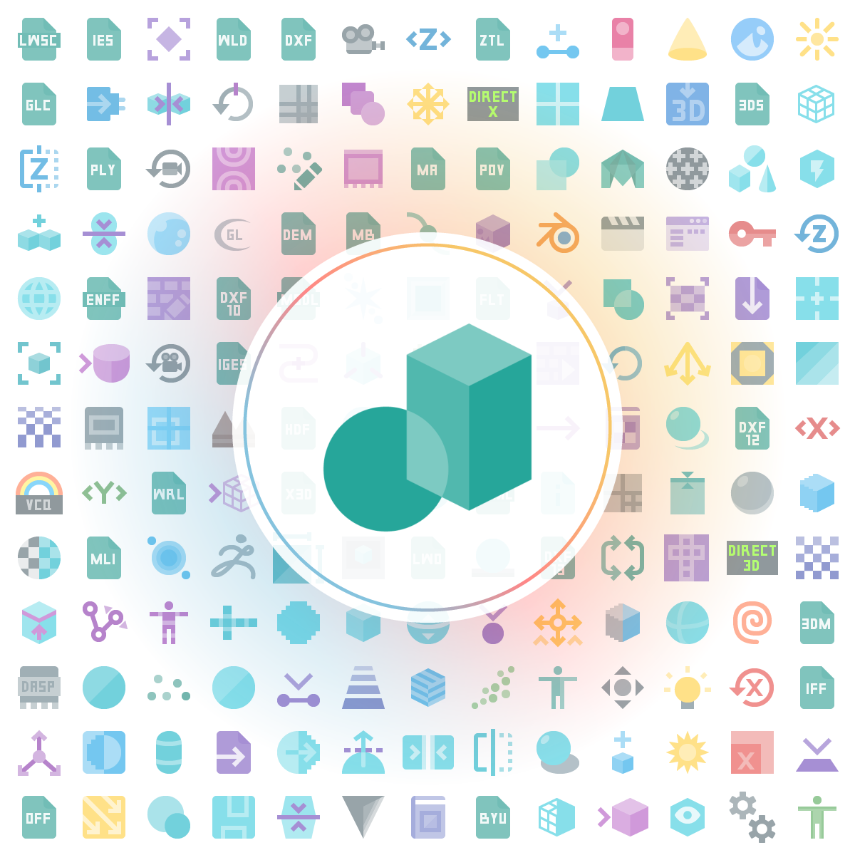 Boolean operation Icon - Iconshock