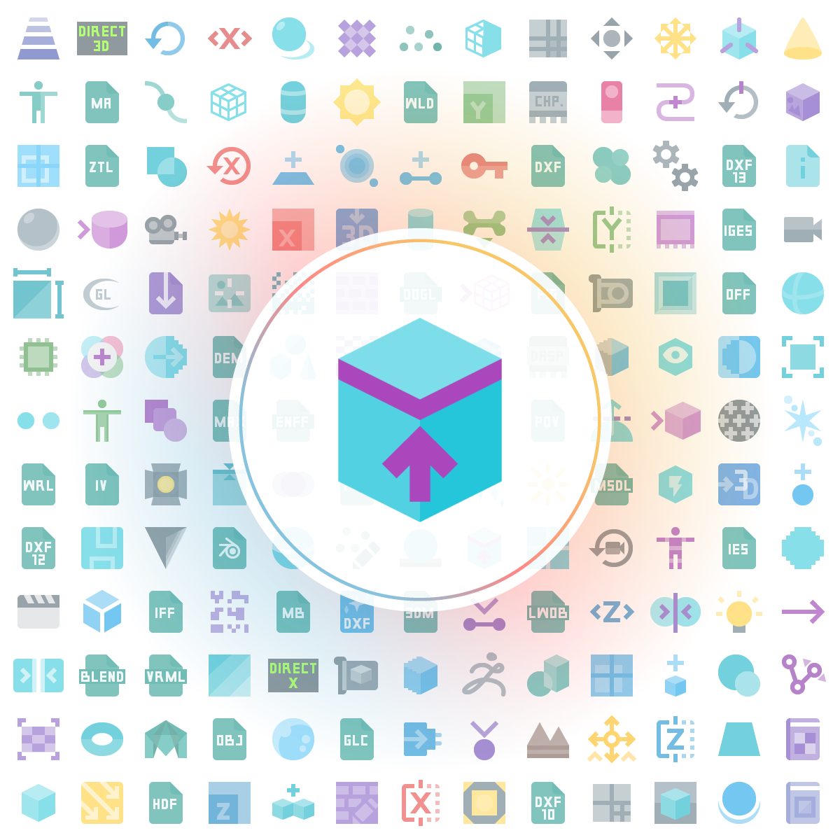 Extrusion Icon - Iconshock