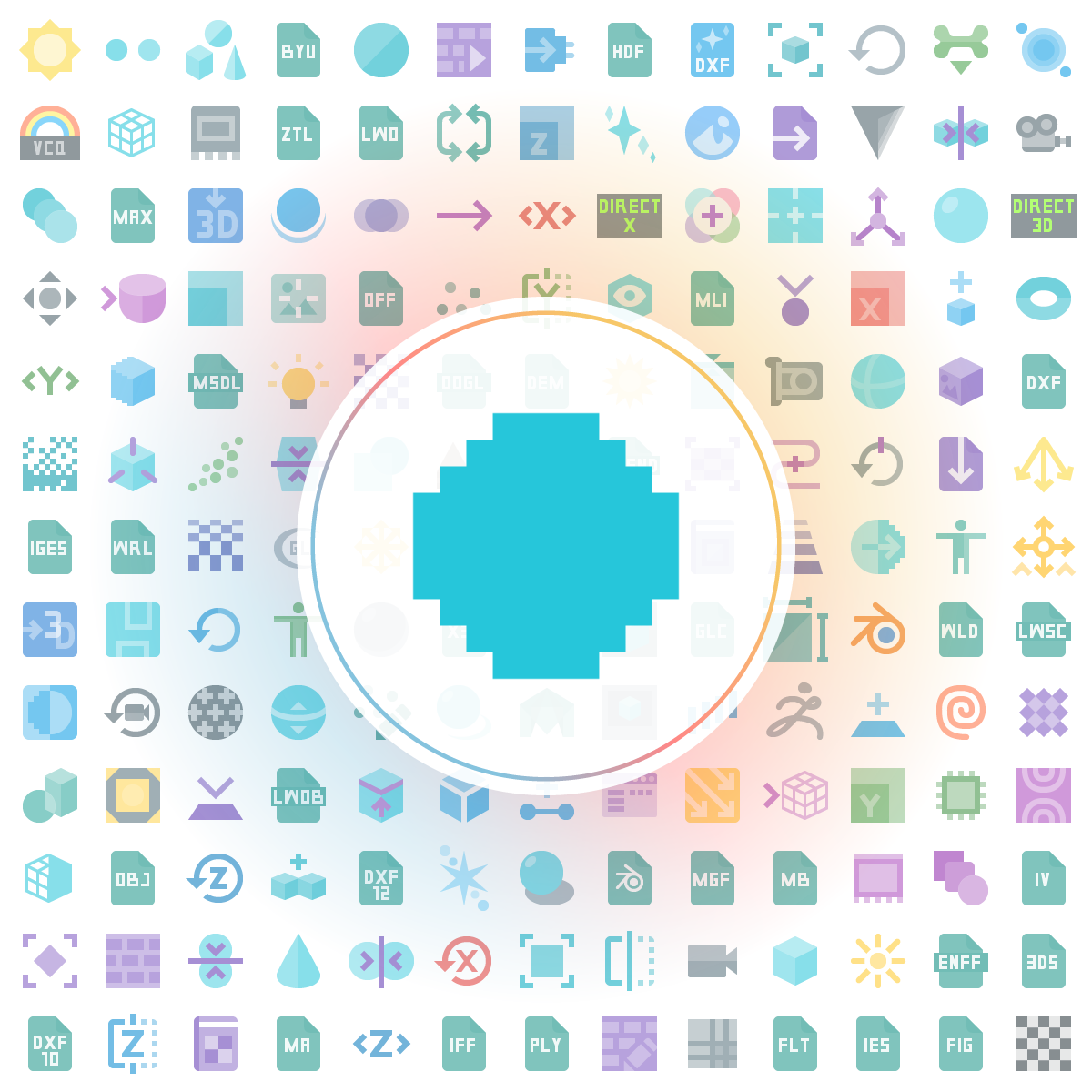 Jaggies Icon - Iconshock