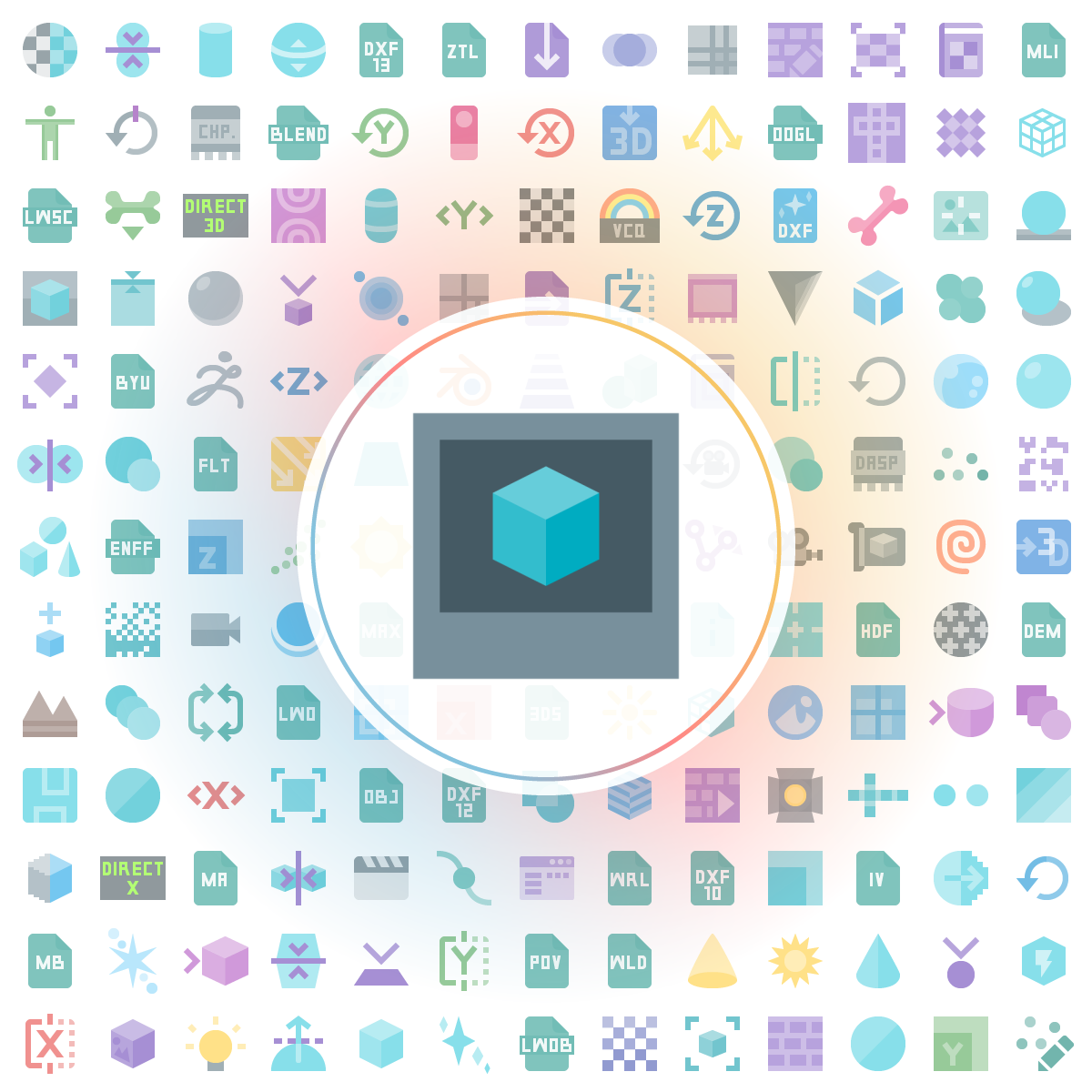 Renderer Icon - Iconshock