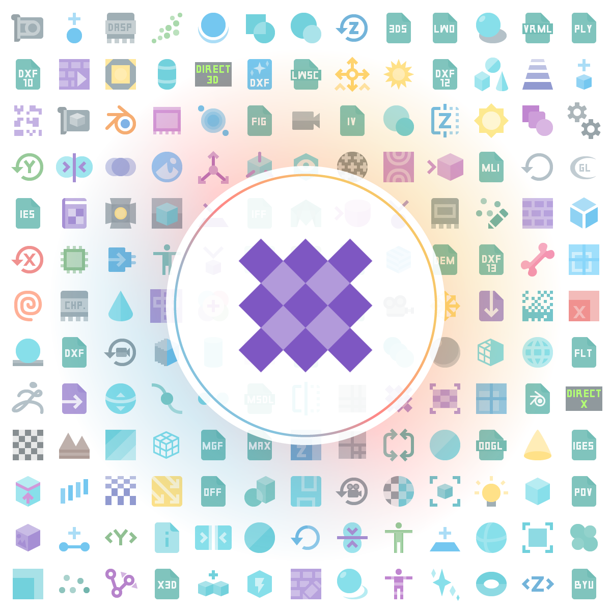 Tessellation Icon - Iconshock