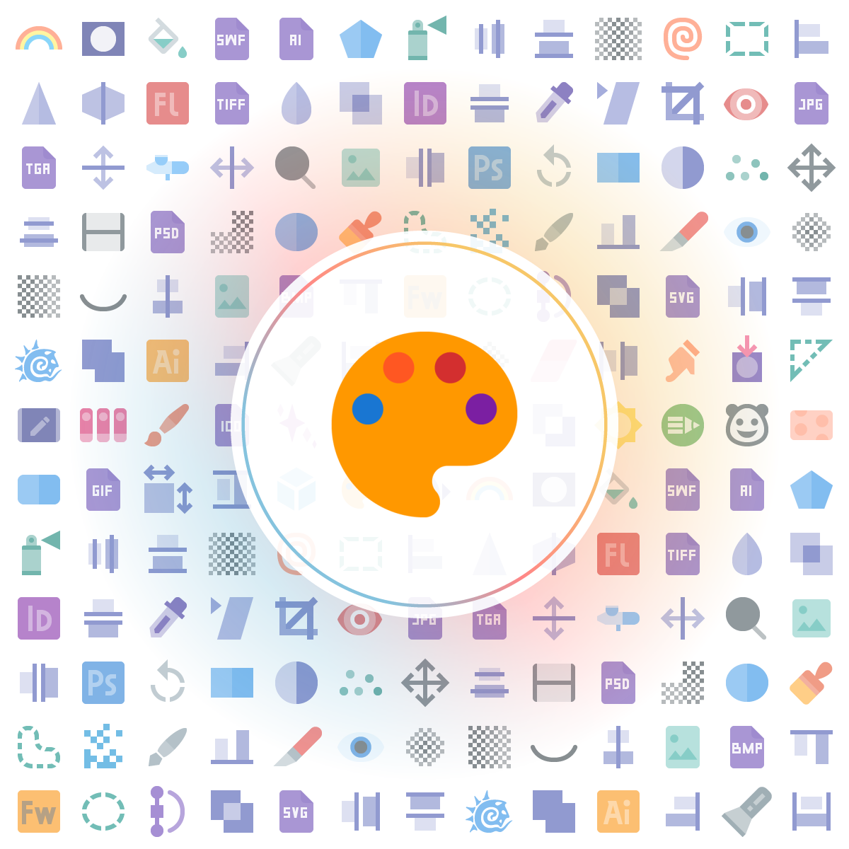 Palette Icon - Iconshock