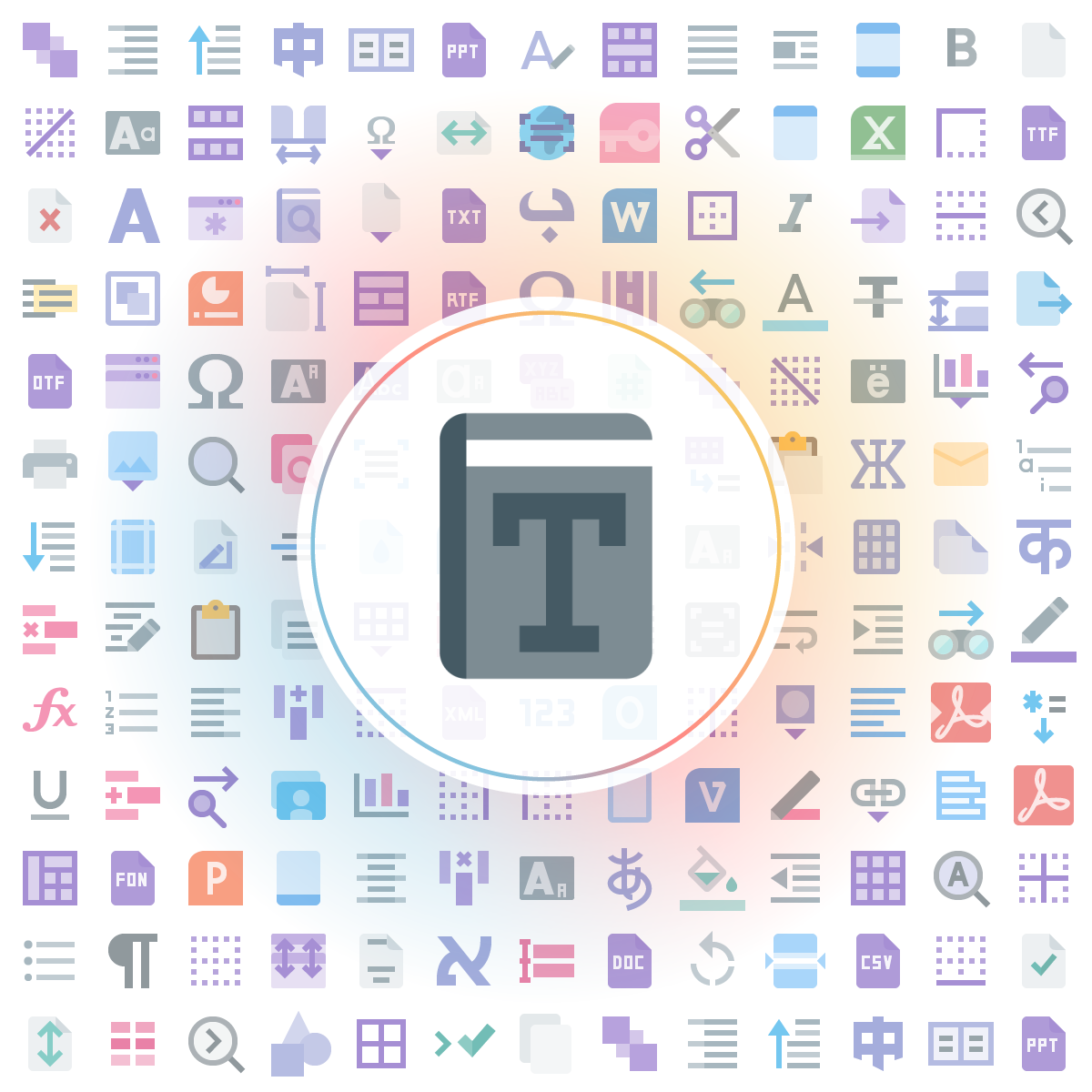 Thesaurus Icon - Iconshock