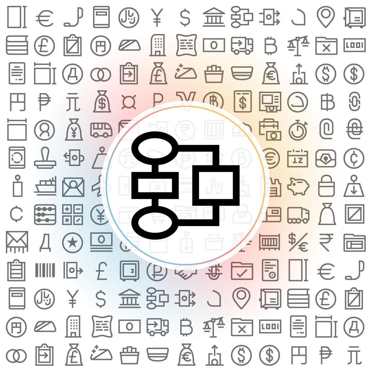 Flowchart Icon - Iconshock