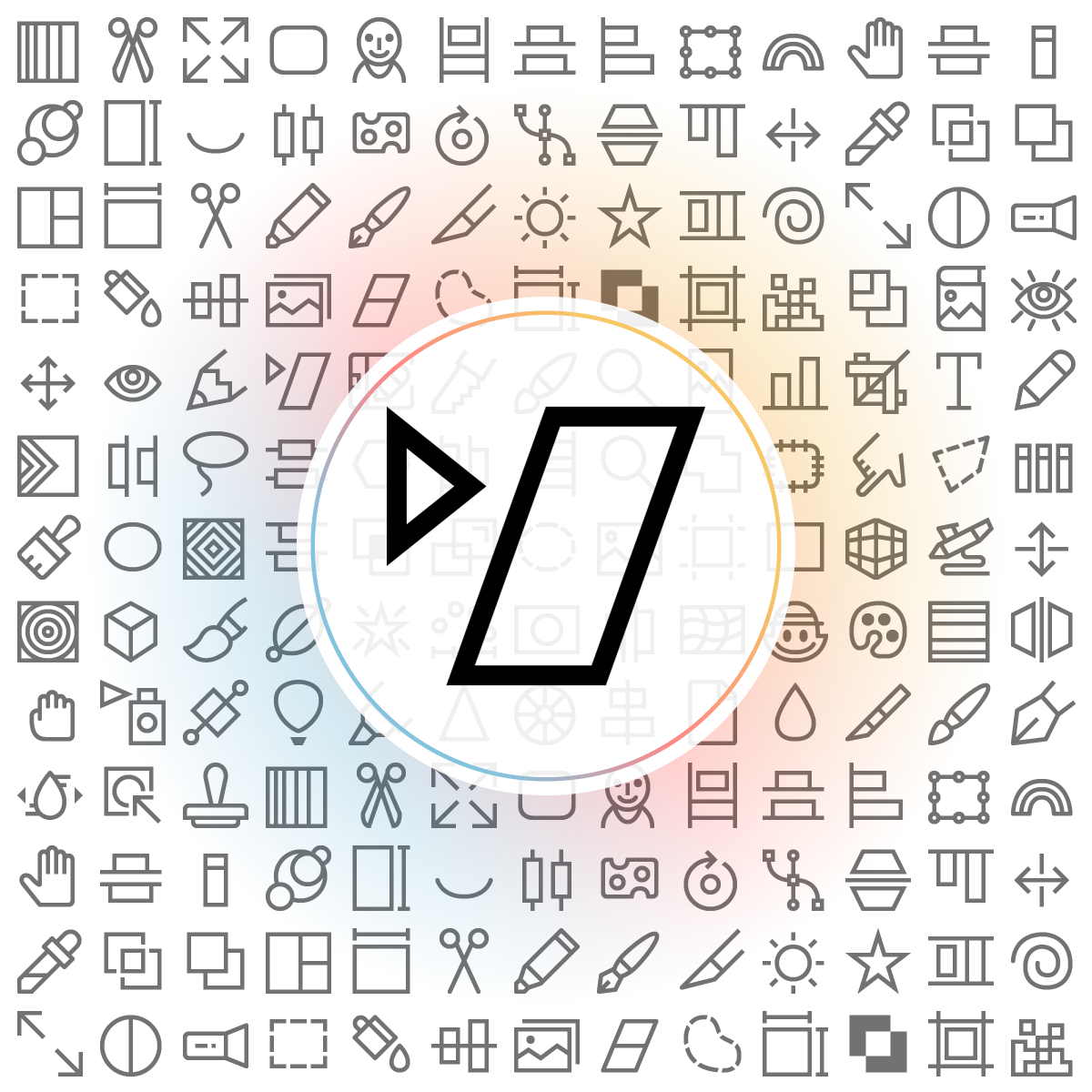 Skew Icon - Iconshock