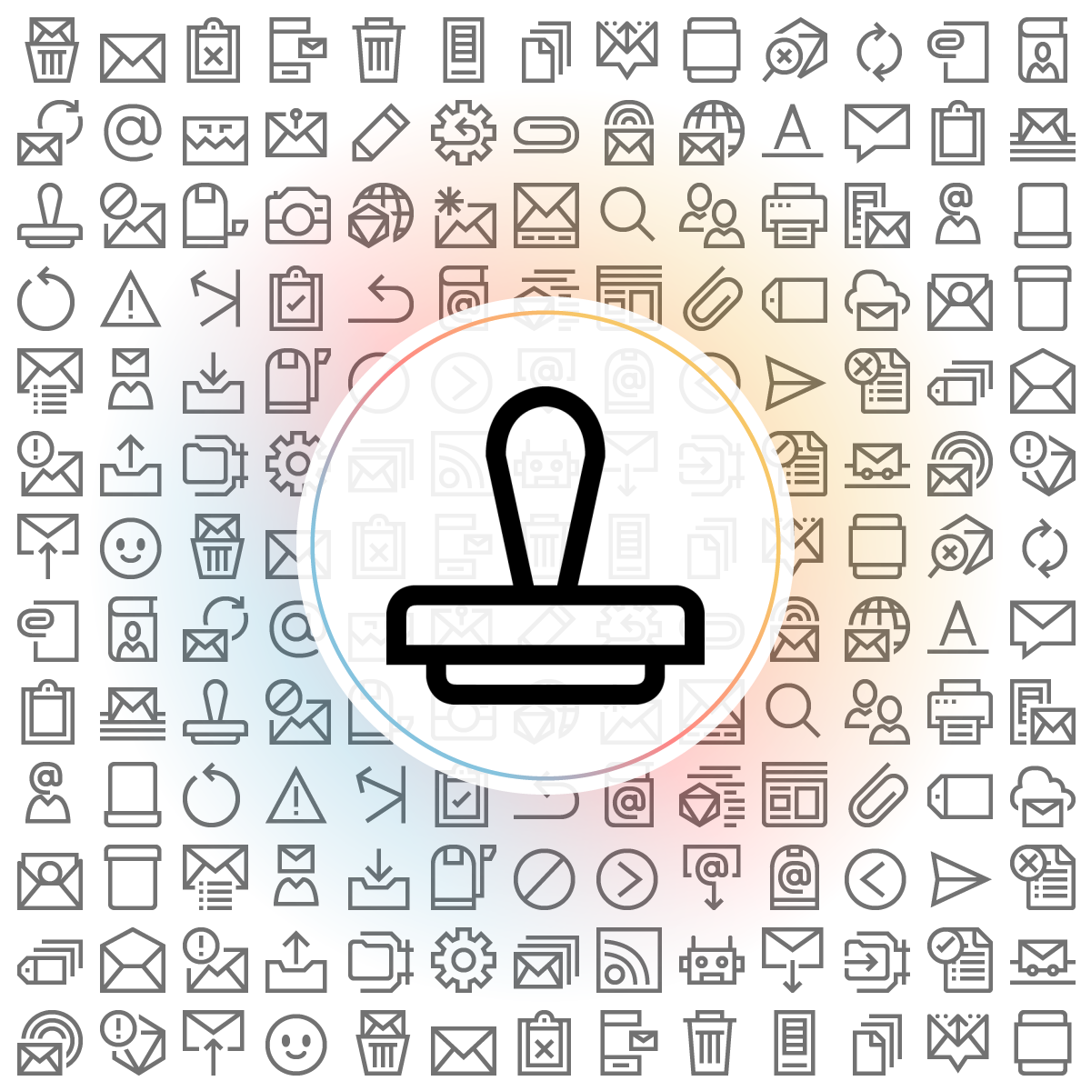 Stamp Icon - Iconshock