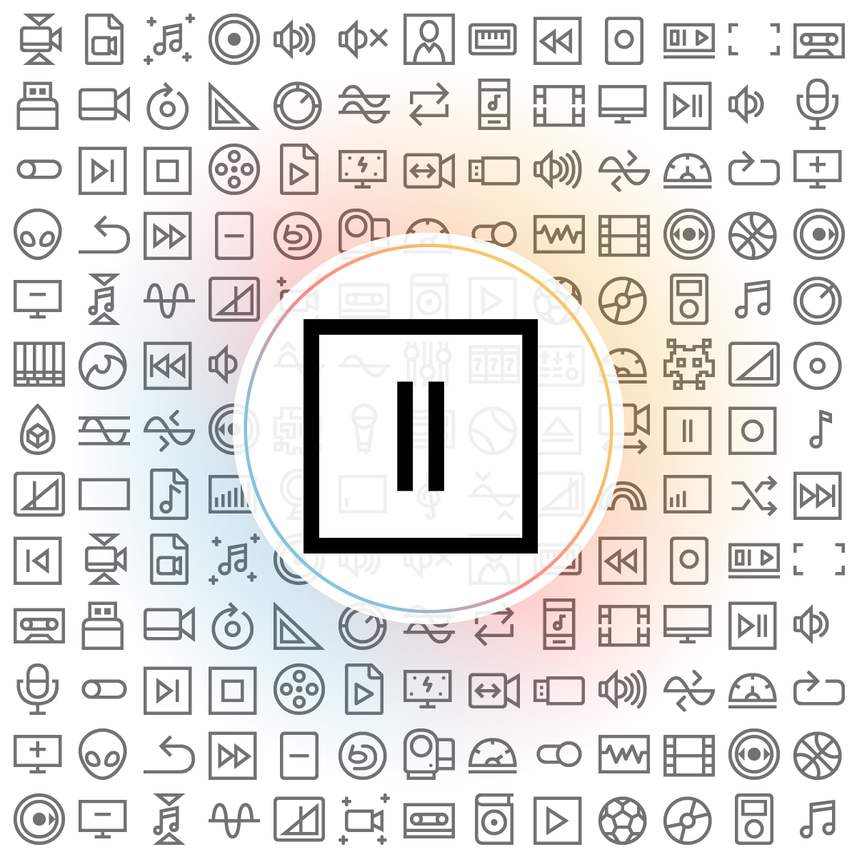 Pause Icon - Iconshock