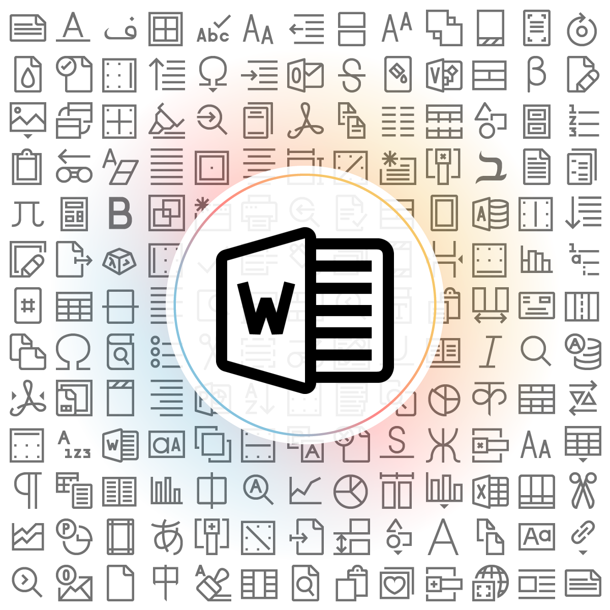 Word Icon - Iconshock