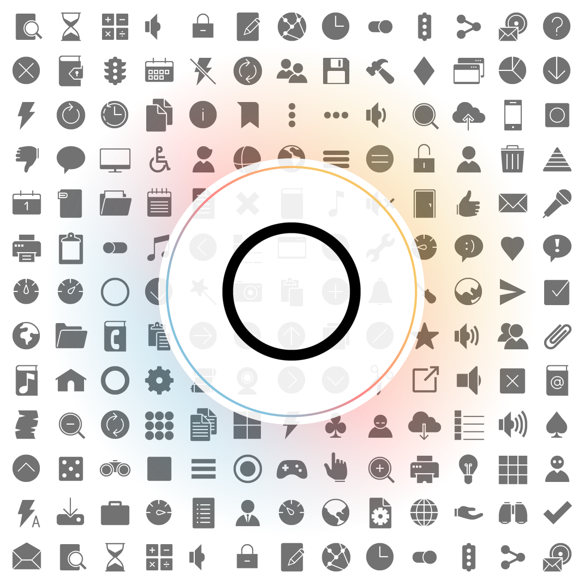 Radio button unselected Icon - Iconshock