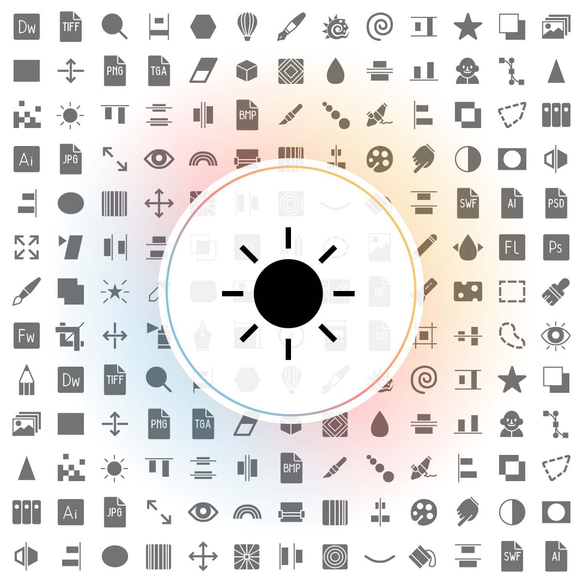 Brightness Icon - Iconshock