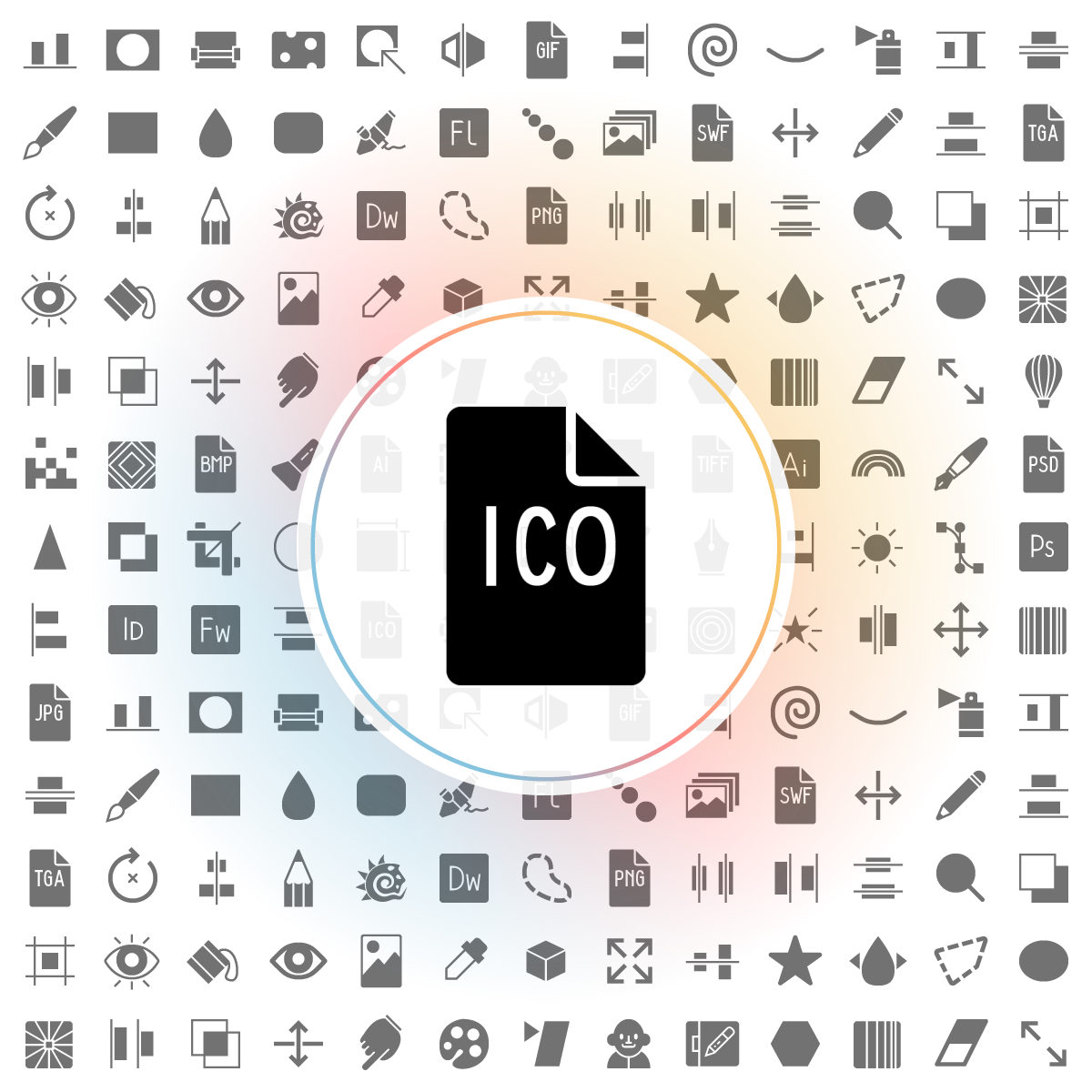 File format ico Icon - Iconshock