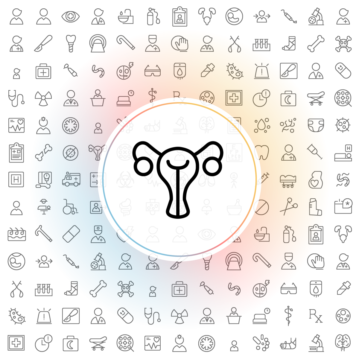 Gynaecology Icons - Iconshock