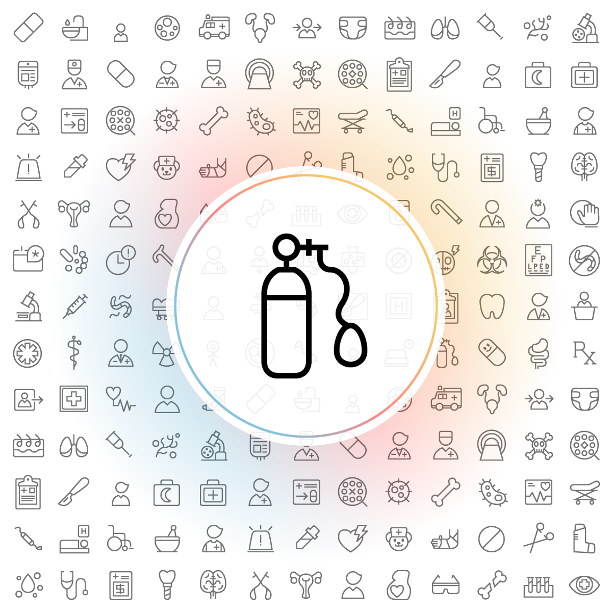 Oxygen bullet Icons - Iconshock