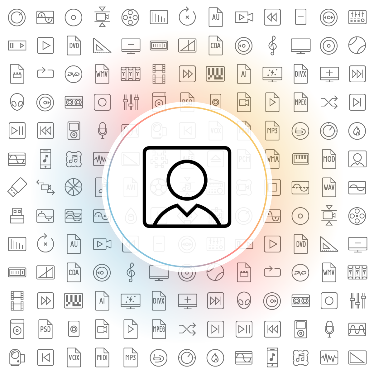 Complementary color Icons - Iconshock