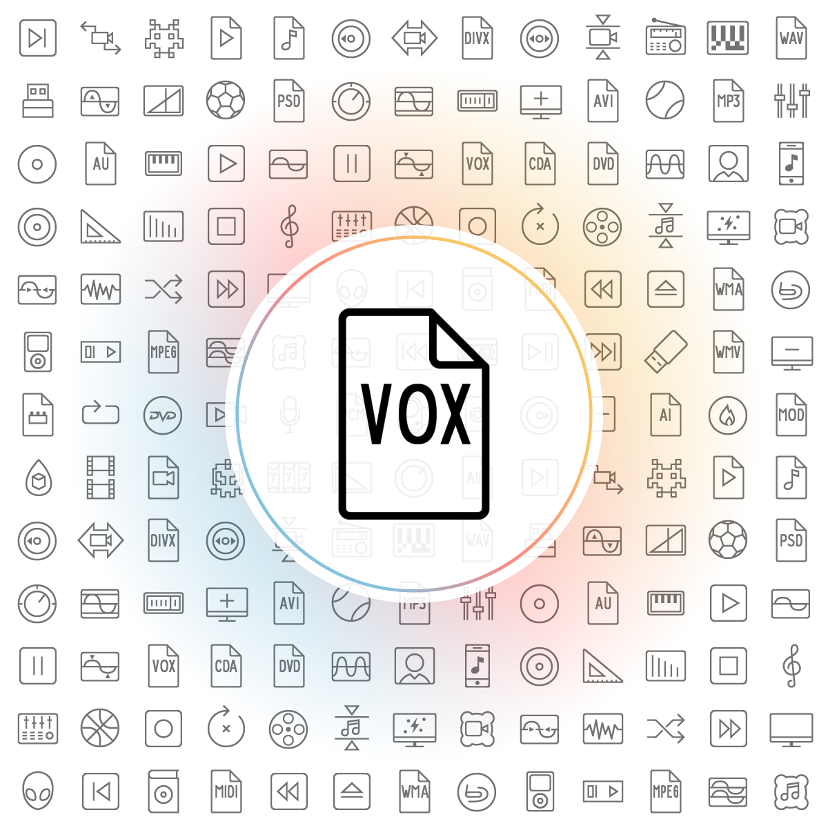 File format vox Icons - Iconshock