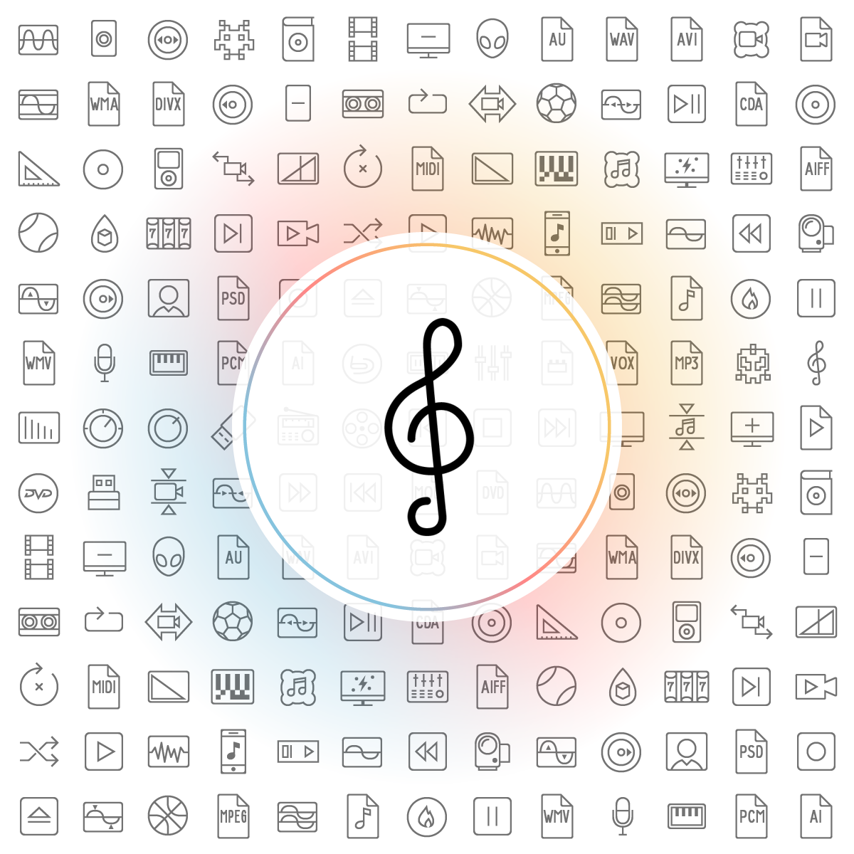 Music theory Icons - Iconshock