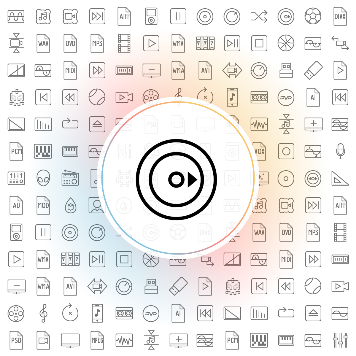 Right channel Icons - Iconshock
