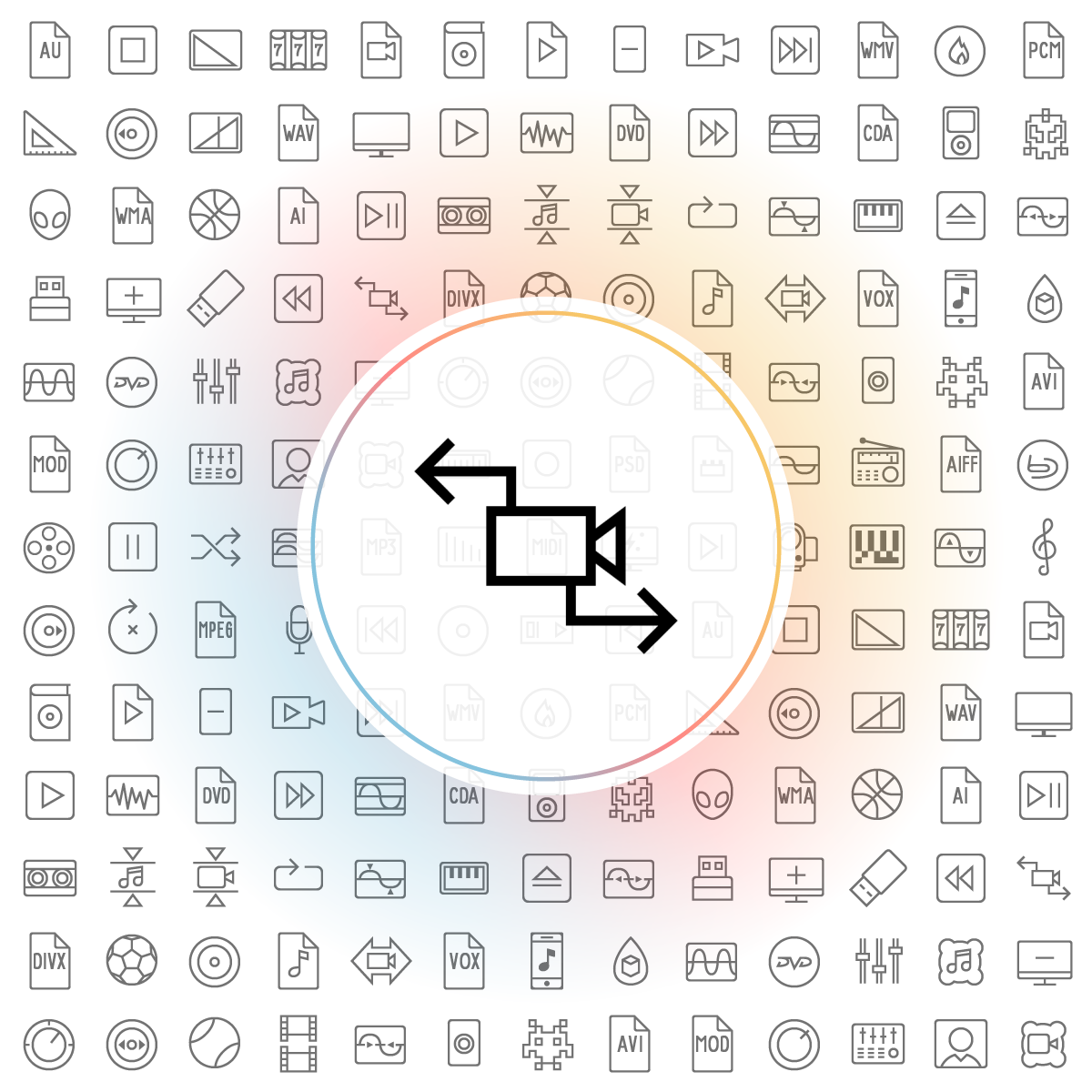 Video editing software Icons - Iconshock