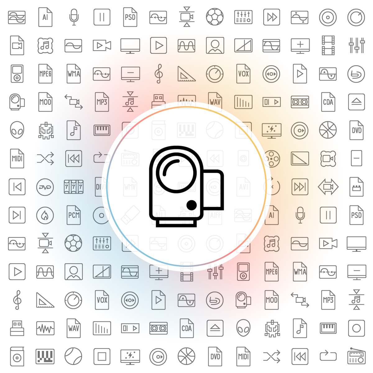 Vhs Icons - Iconshock