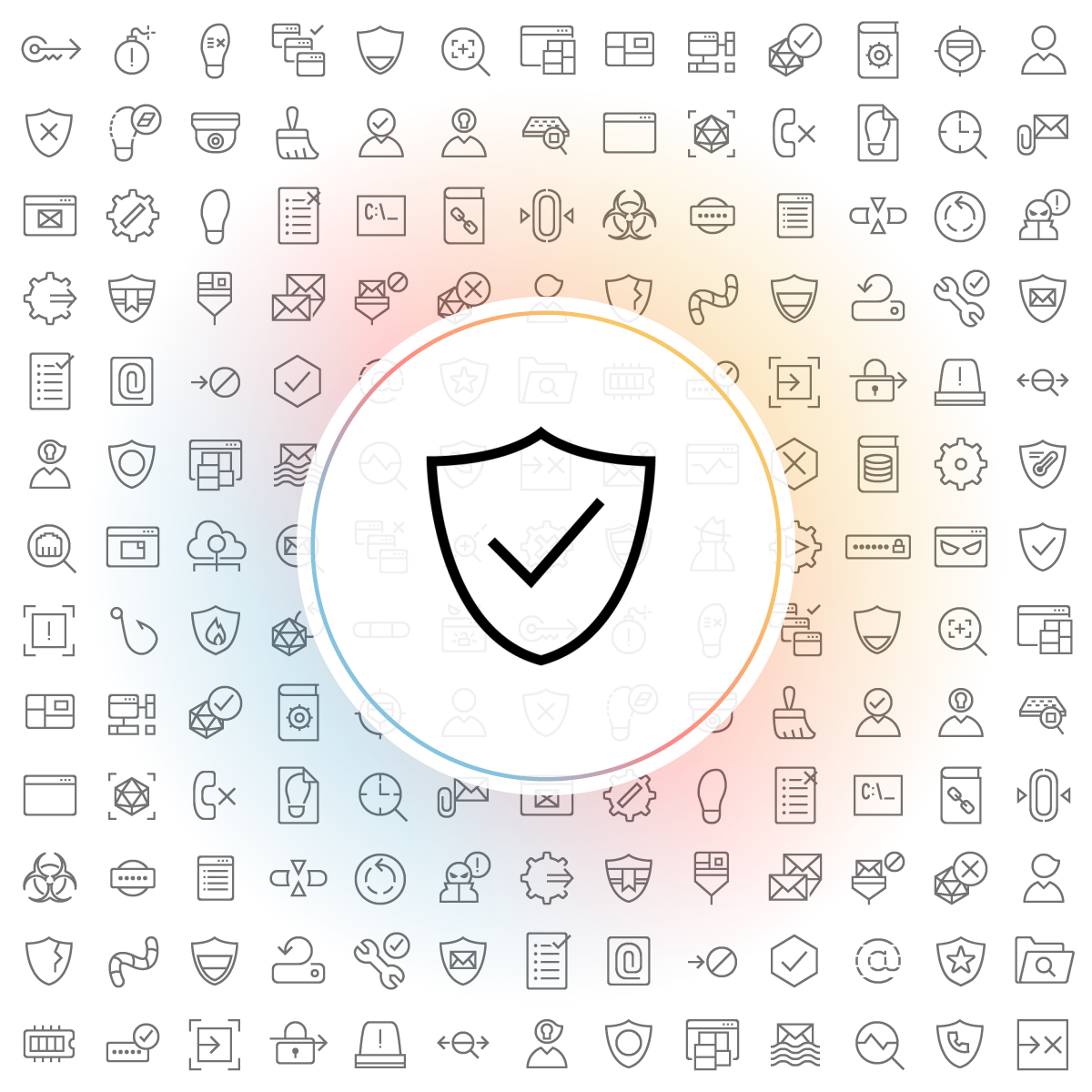 Security checkmark Icons - Iconshock