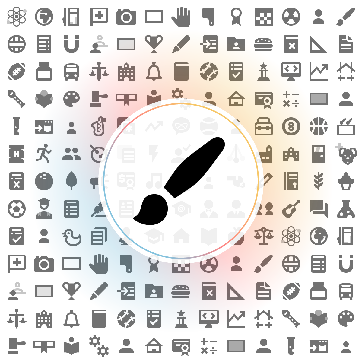 Brush Icon - Iconshock