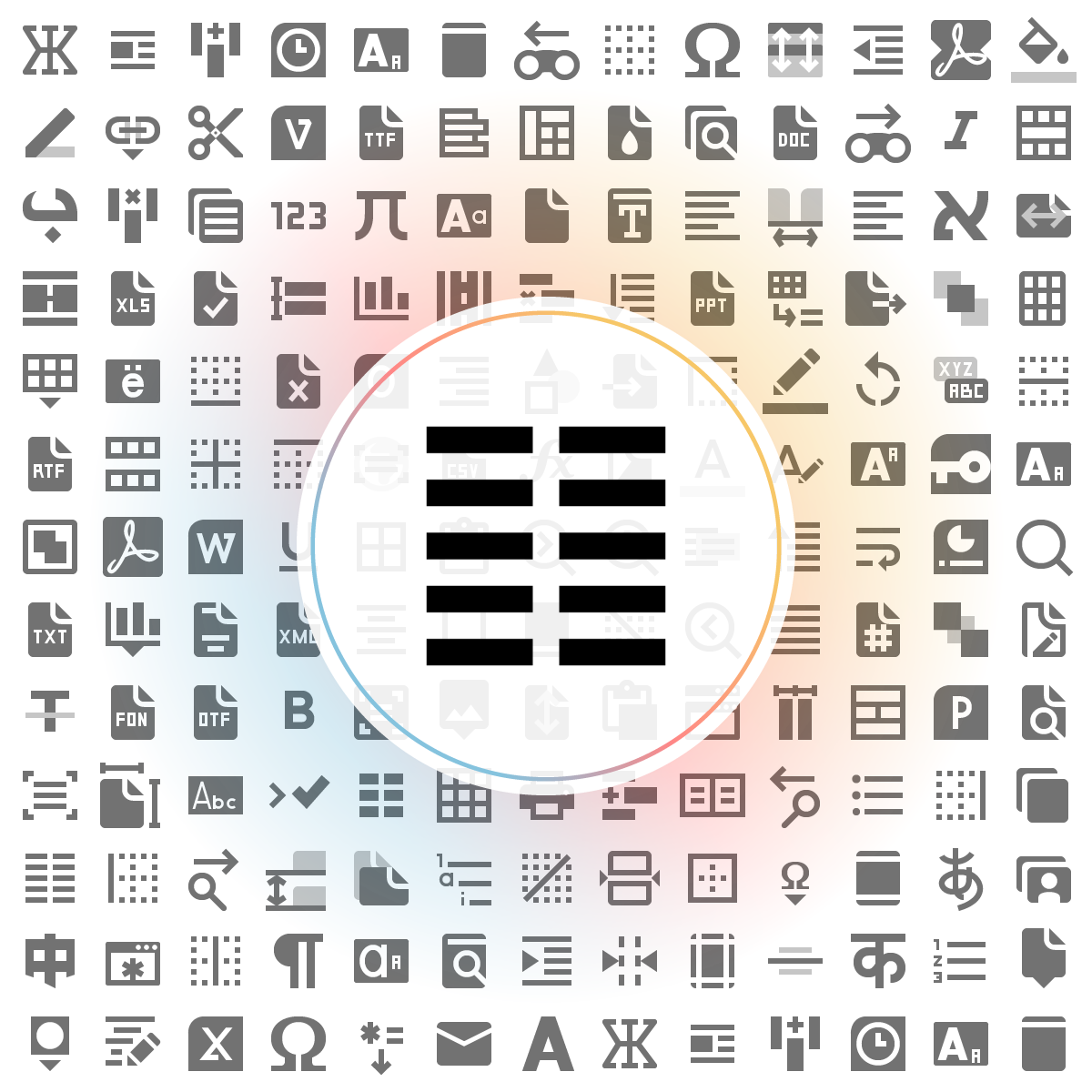 Columns Icon - Iconshock