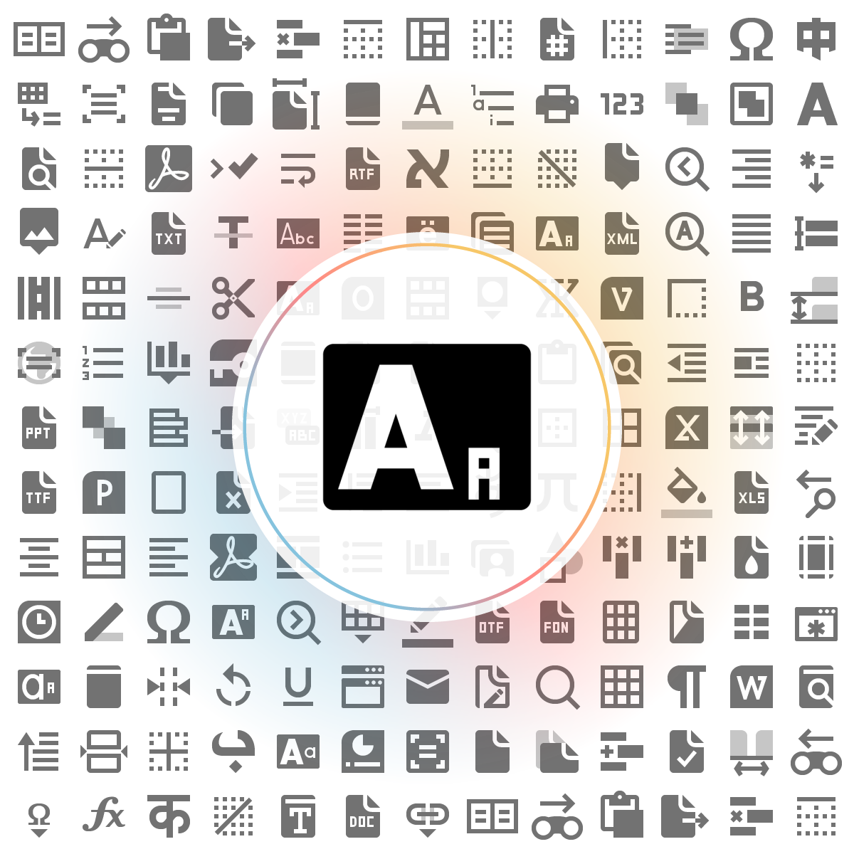 Subscript Icon - Iconshock
