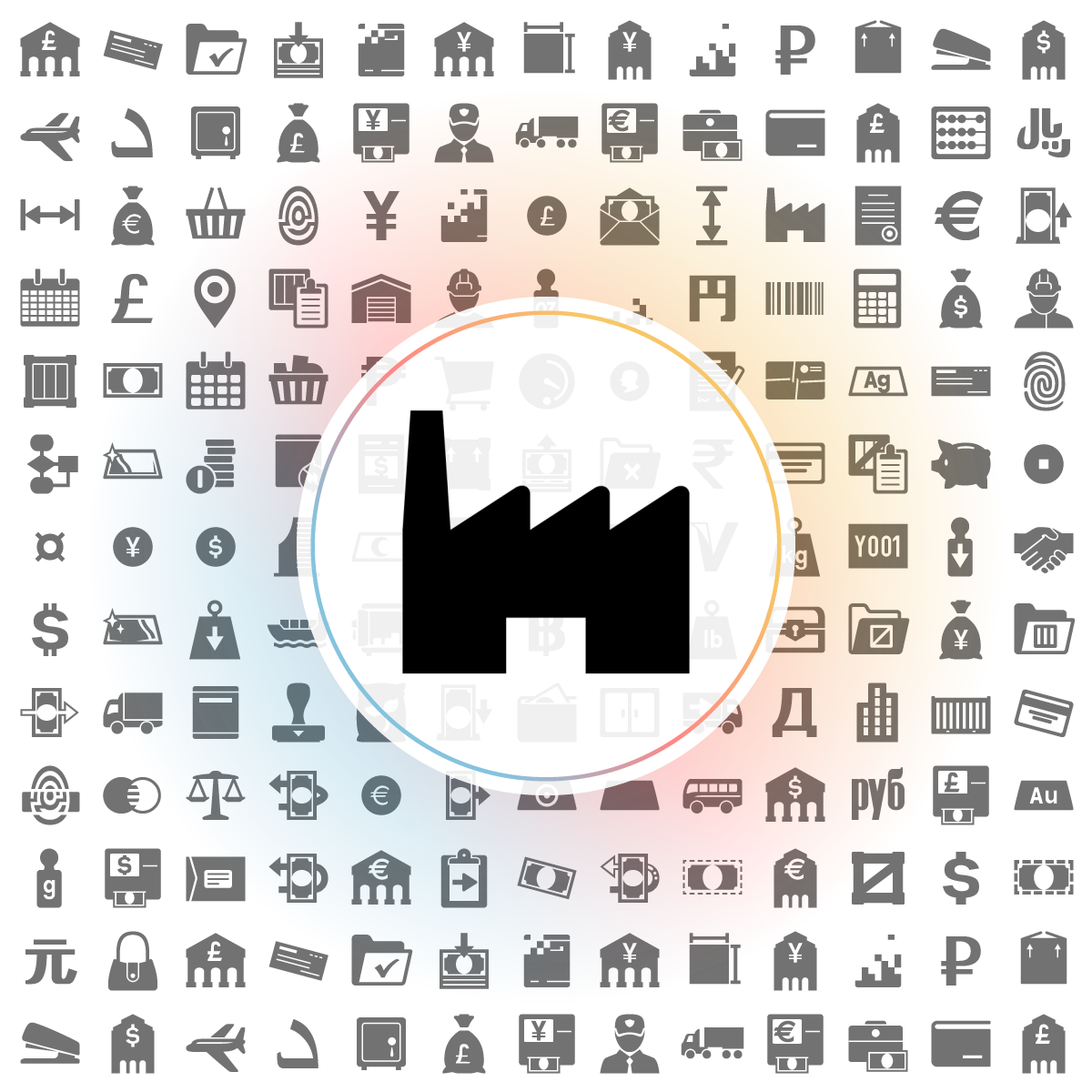 Factory Icon - Iconshock