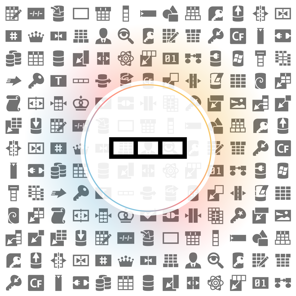 Row Icon - Iconshock