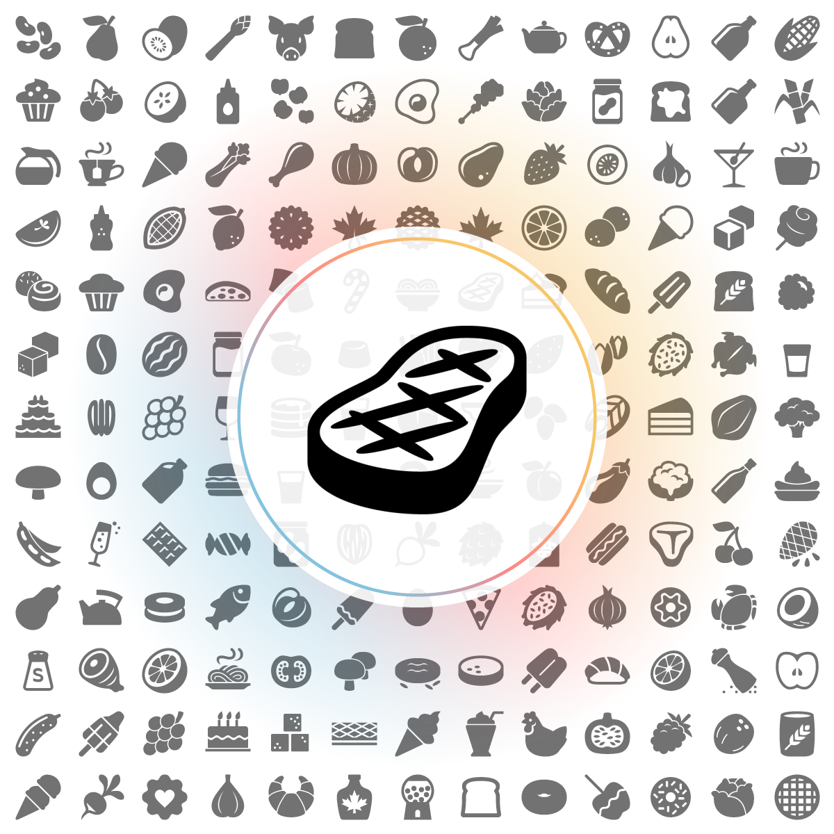 Steak Icon - Iconshock