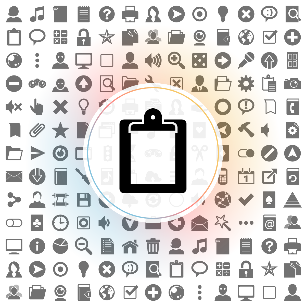 Clipboard Icon - Iconshock