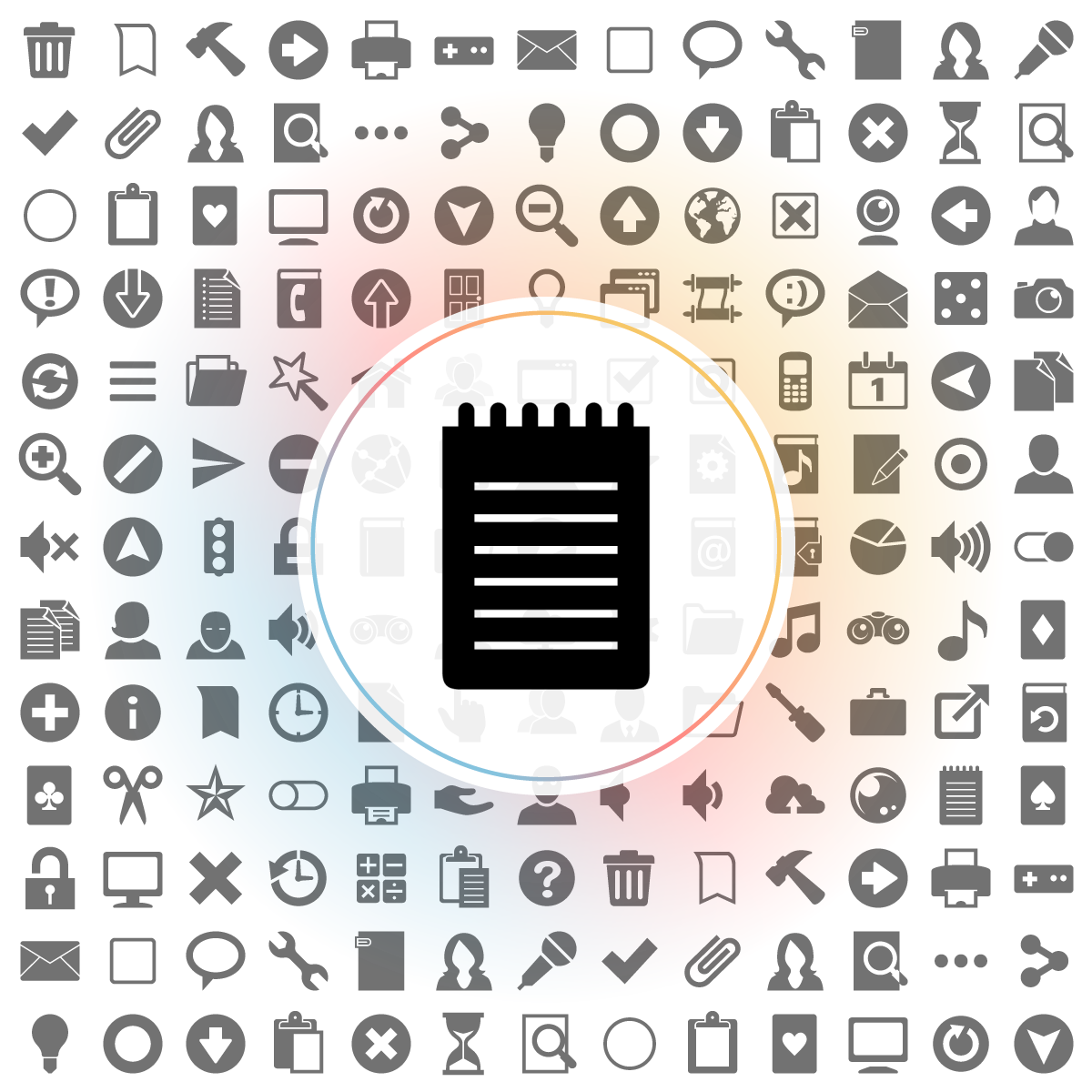 Notepad Icon - Iconshock