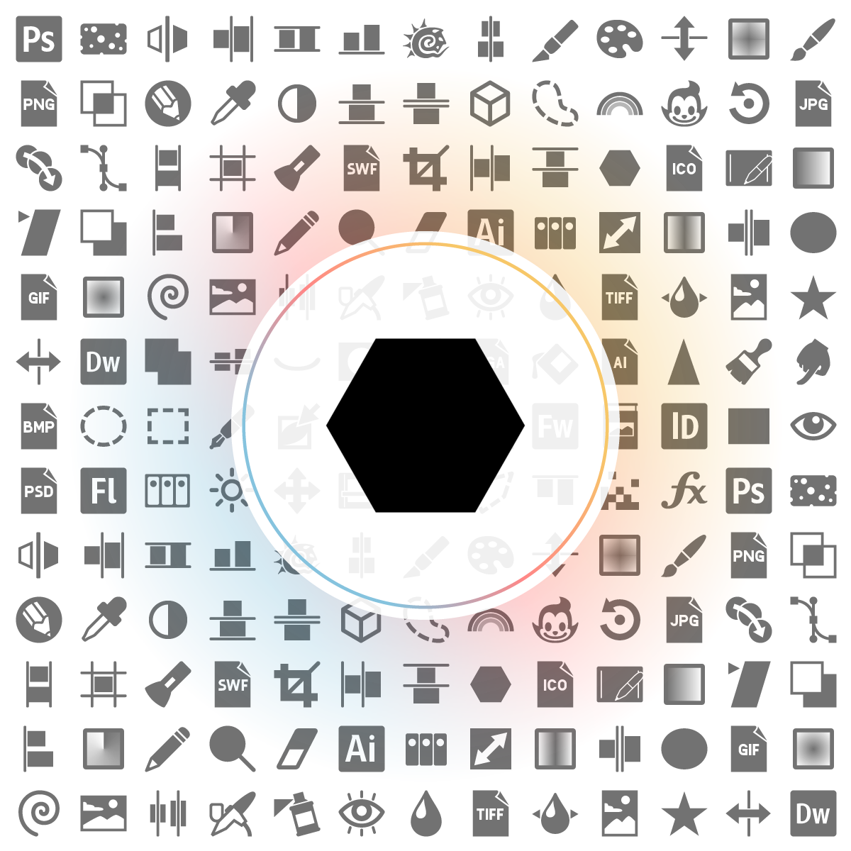 Polygon Icon - Iconshock