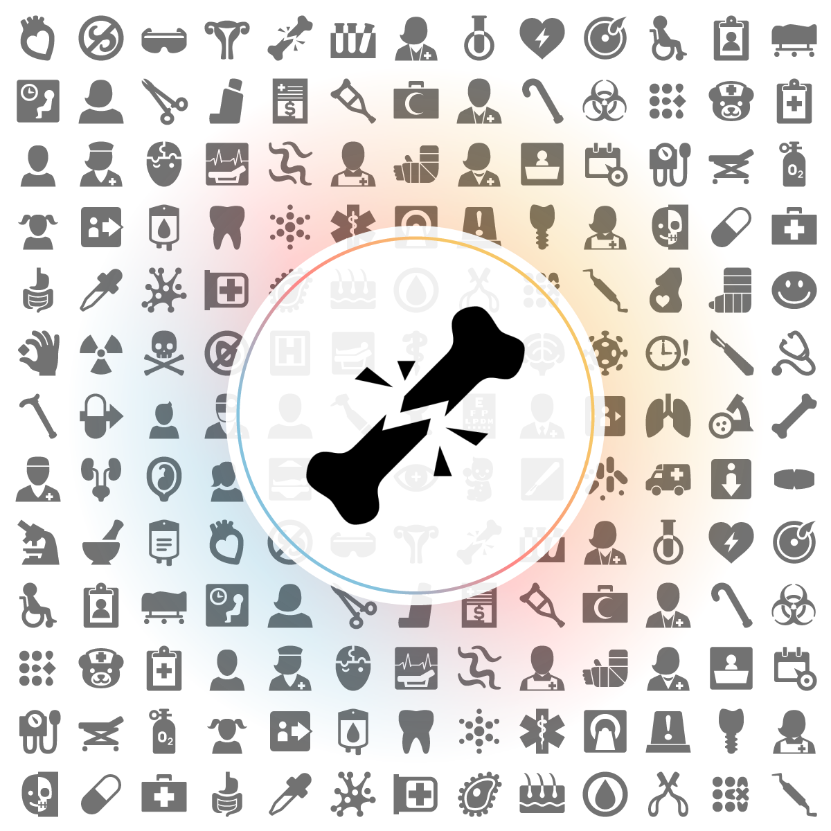 Fracture Icon - Iconshock