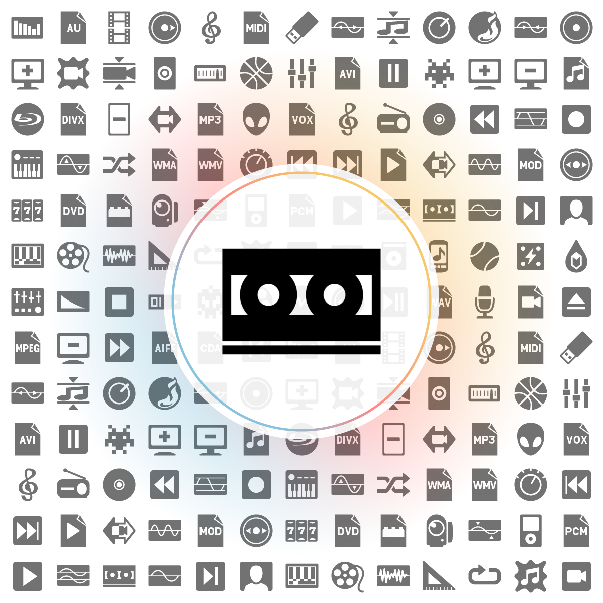 Videotape Icon - Iconshock