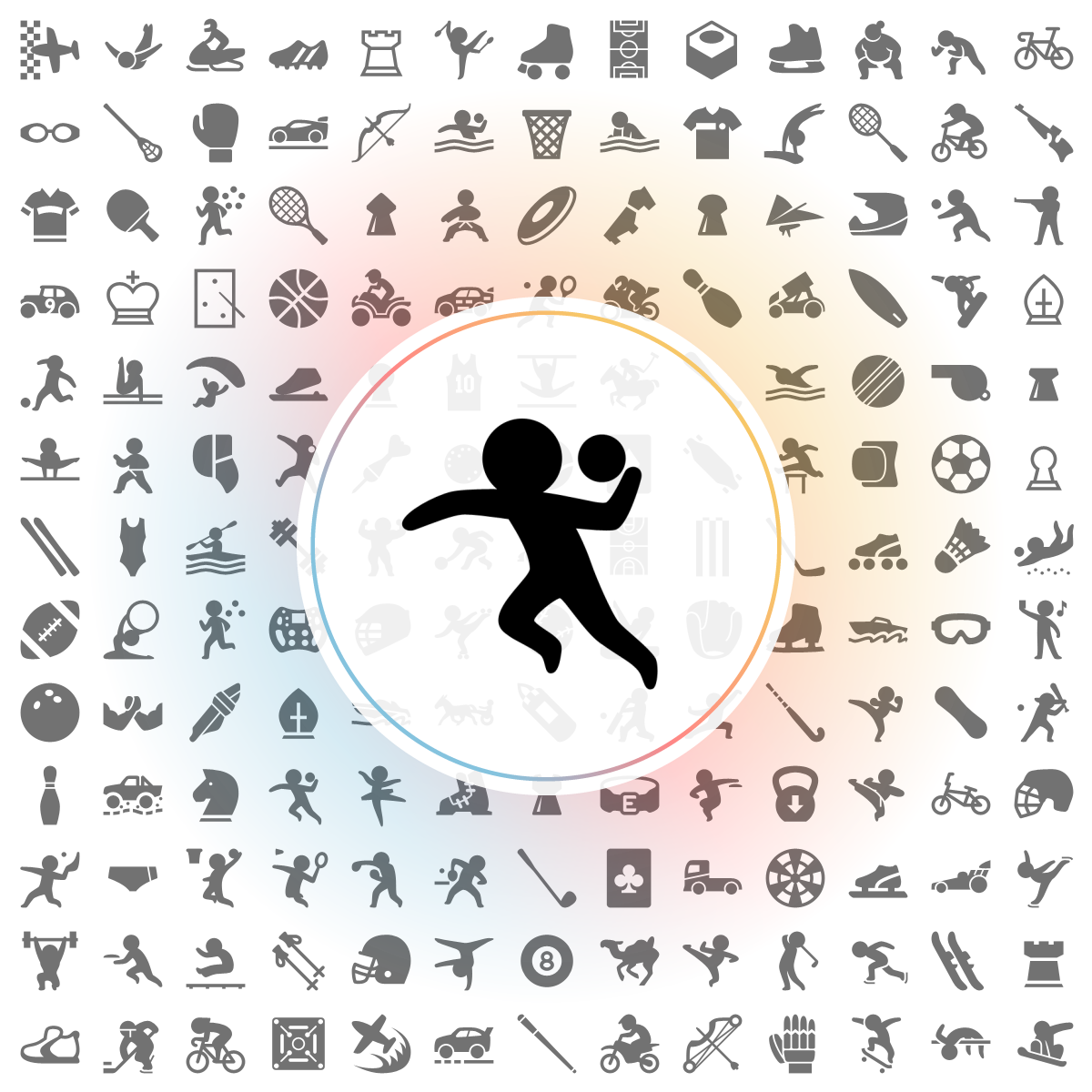 Handball Icon - Iconshock