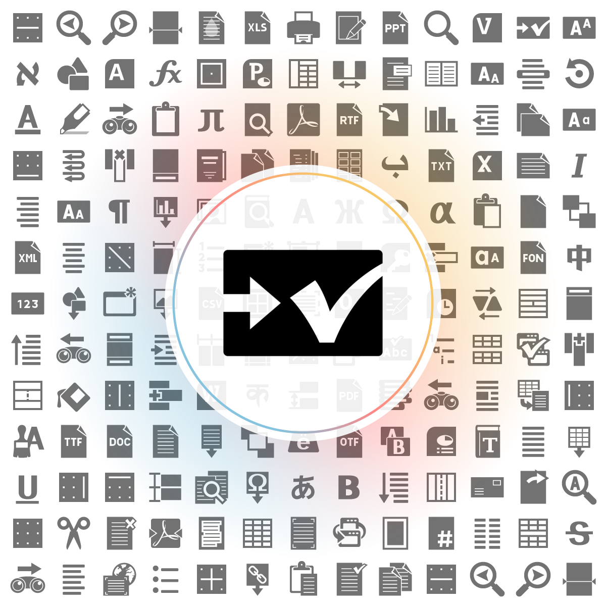 Auto correct Icon - Iconshock