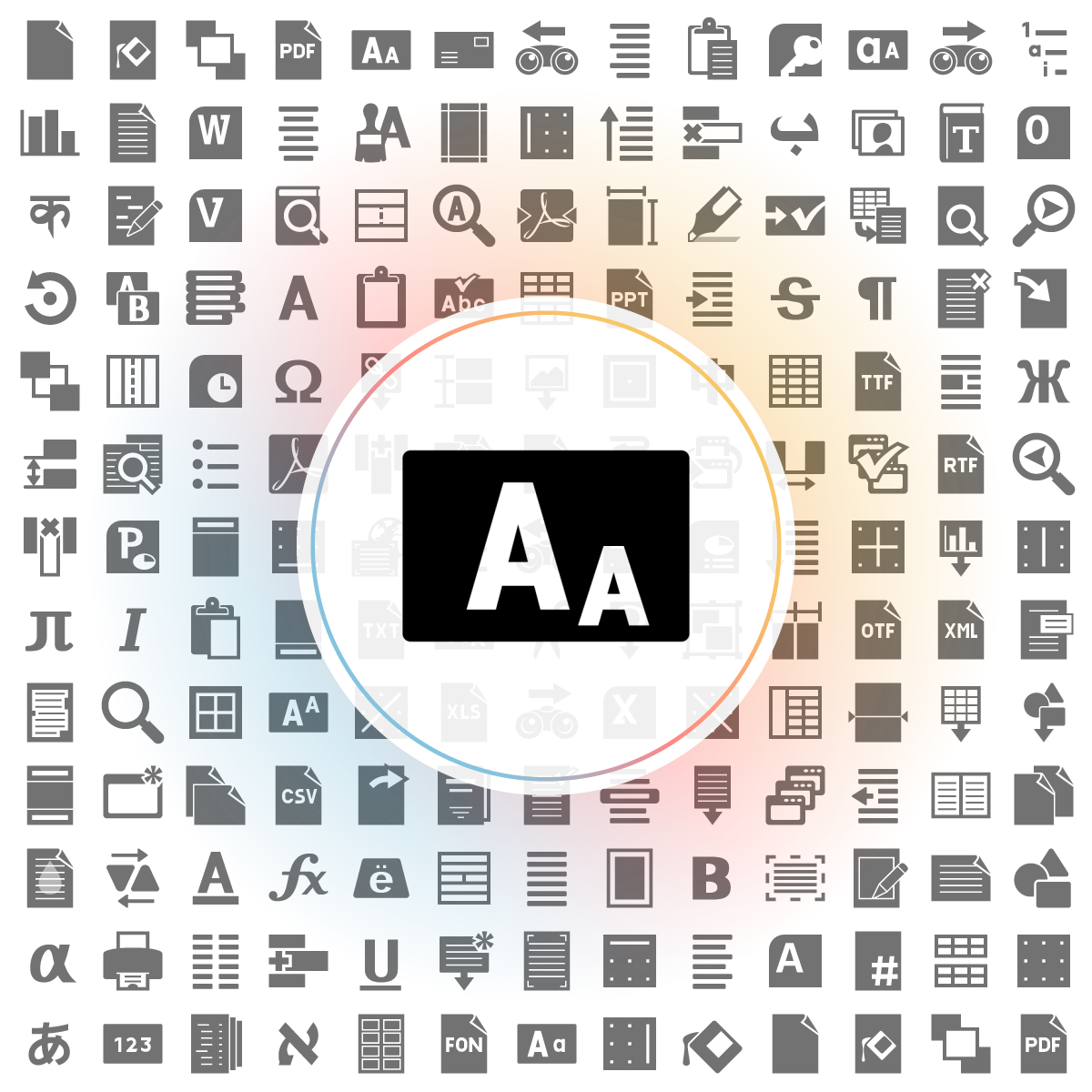 Subscript Icon - Iconshock