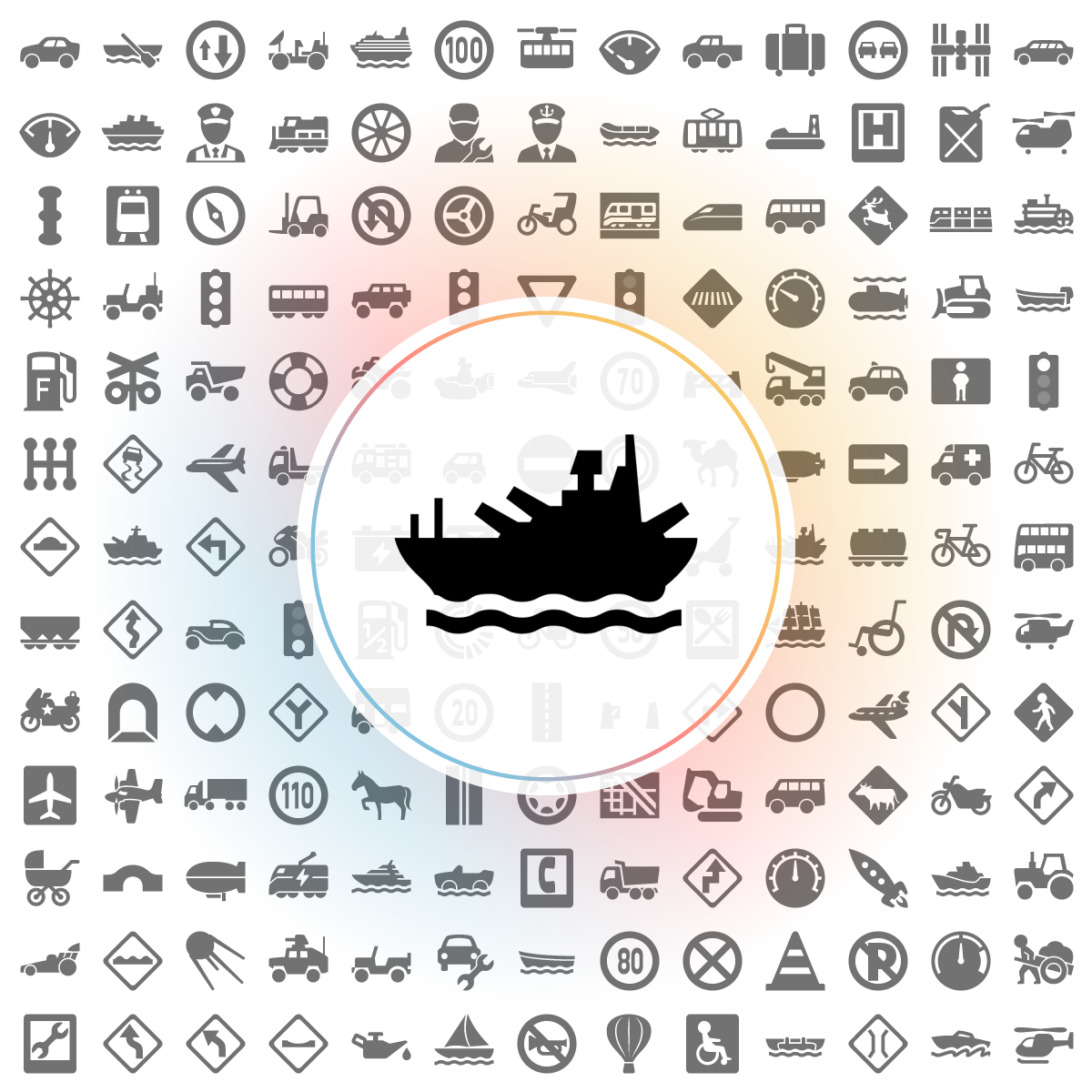 Battleship Icon - Iconshock