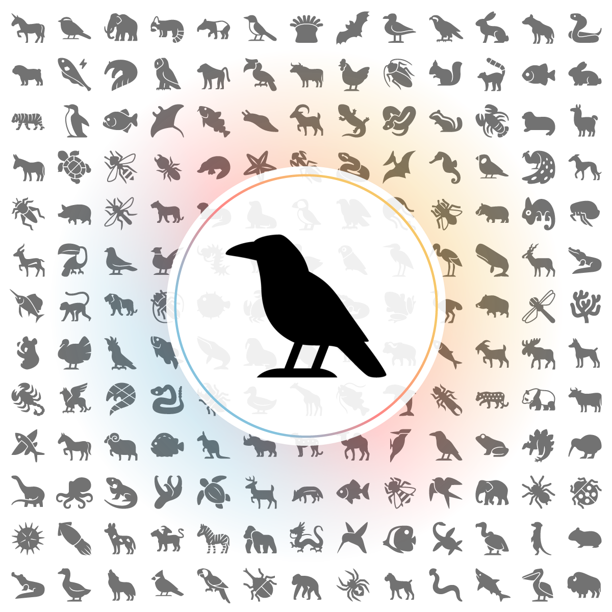 Crow Icon - Iconshock