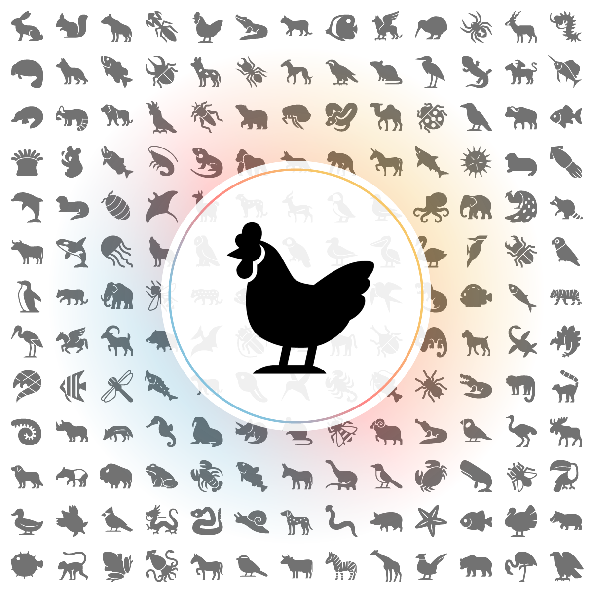 Hen Icon - Iconshock