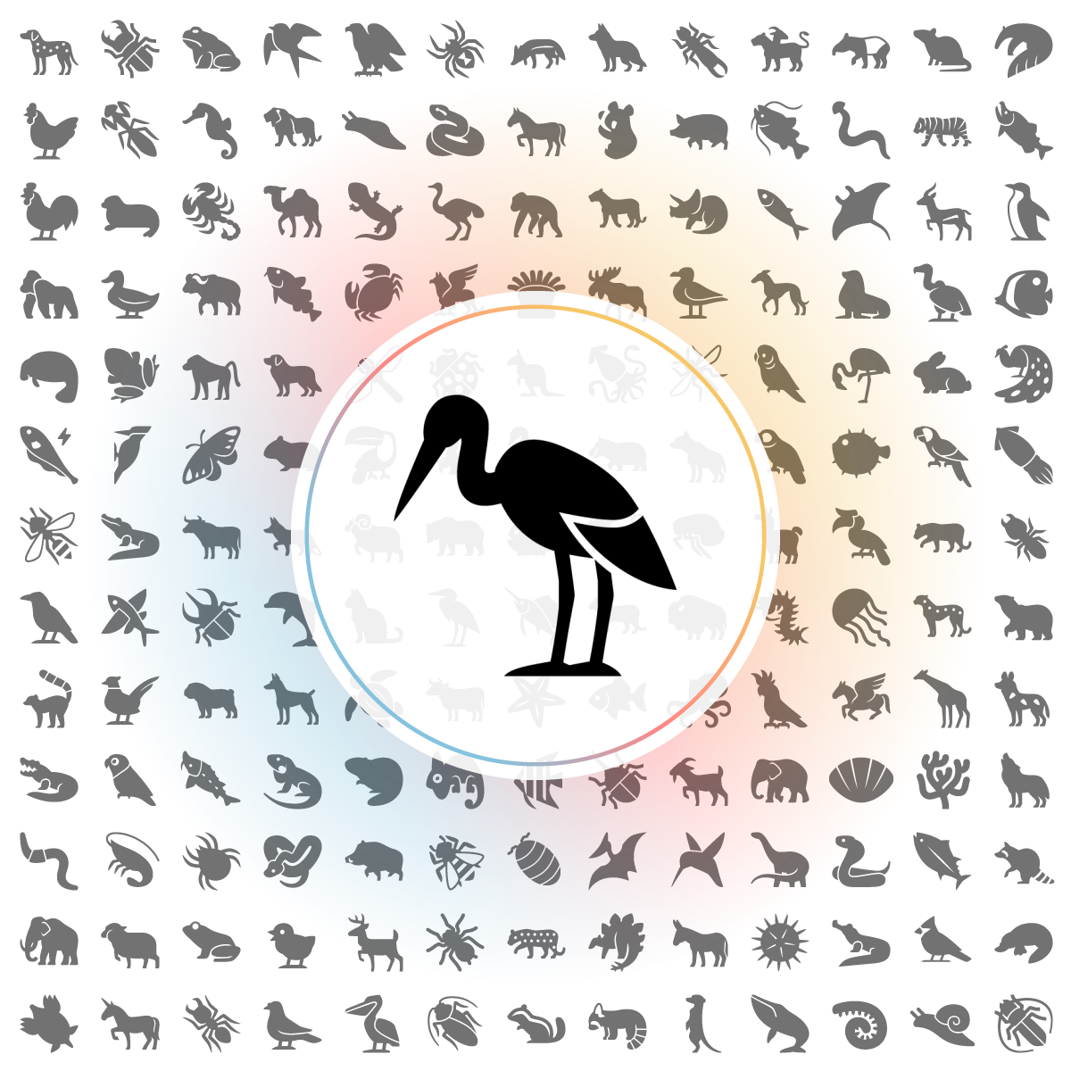 Stork Icon - Iconshock