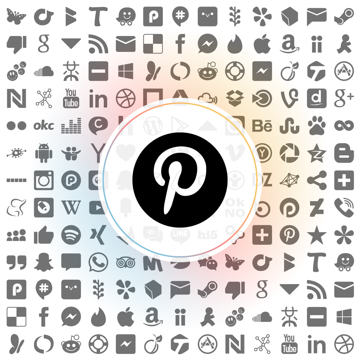 Pinterest Icon - Iconshock