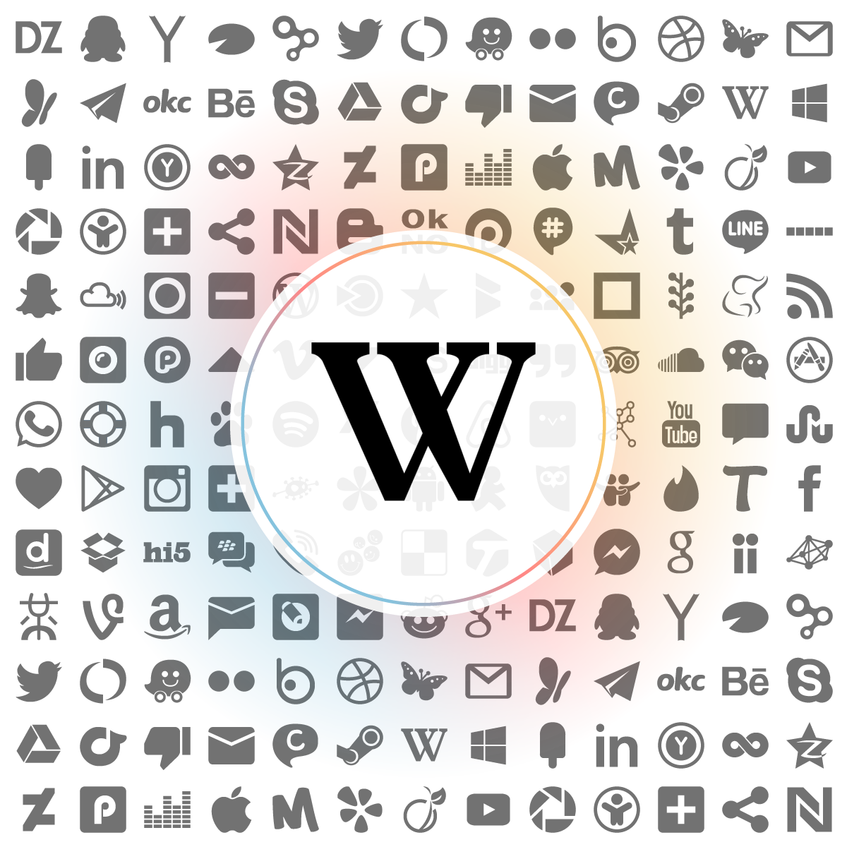 Wikipedia Icon - Iconshock