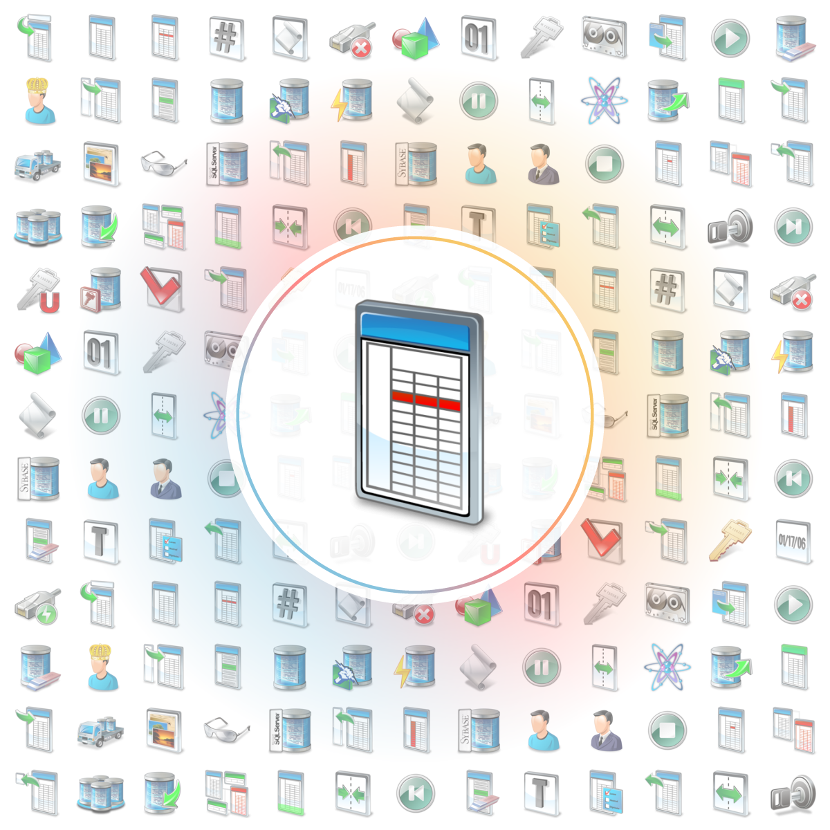 Row Icon - Iconshock