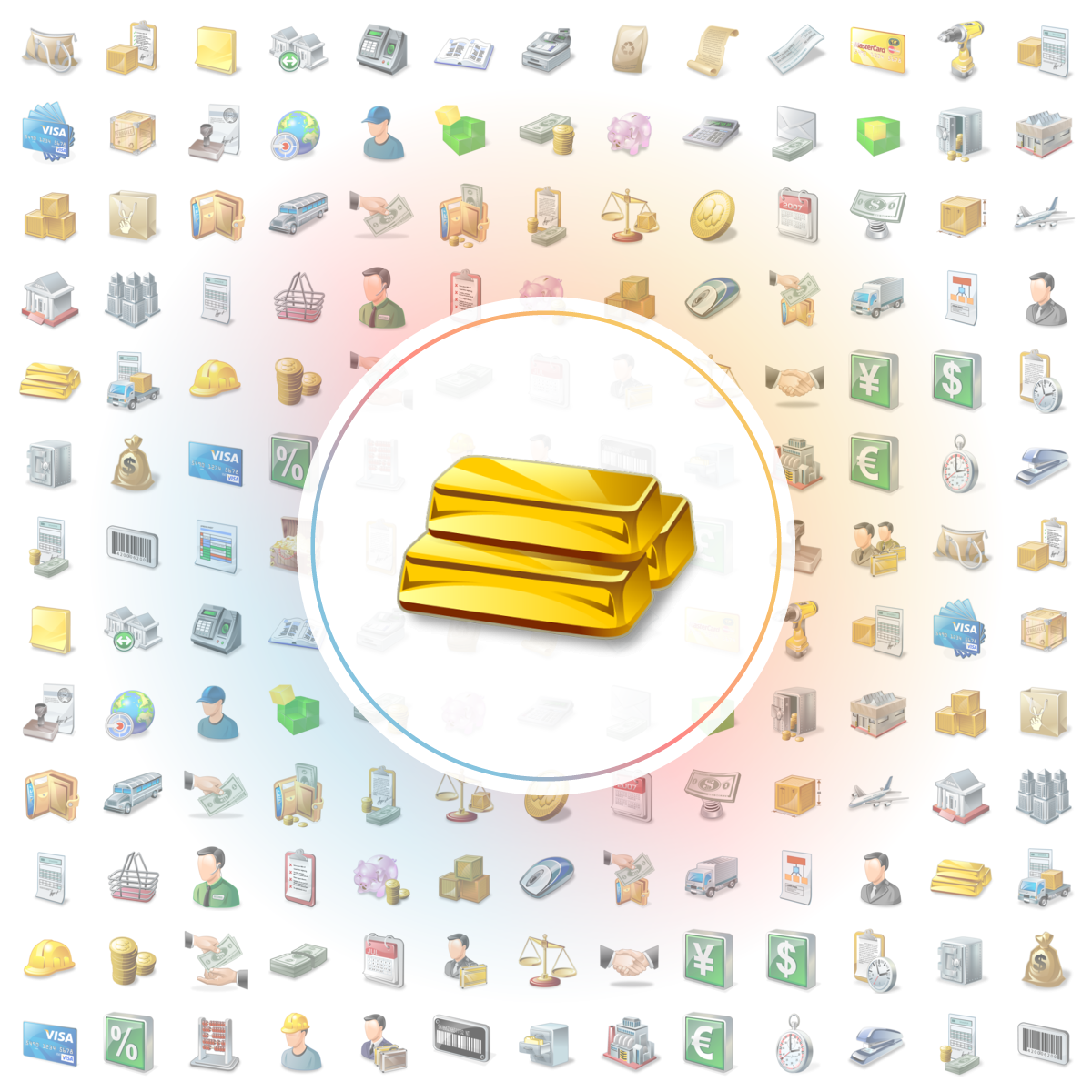 Gold Icon - Iconshock
