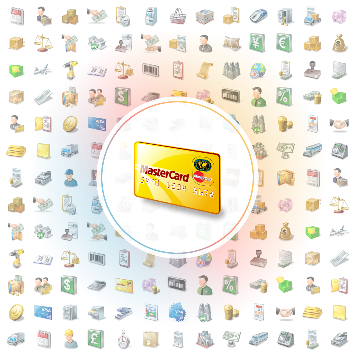 Mastercard Icon - Iconshock